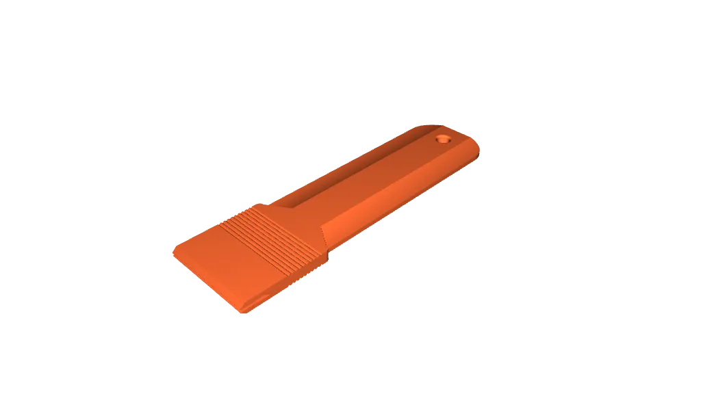 Plastic Blade Scraper remix with long handle by Darnock | Download free ...