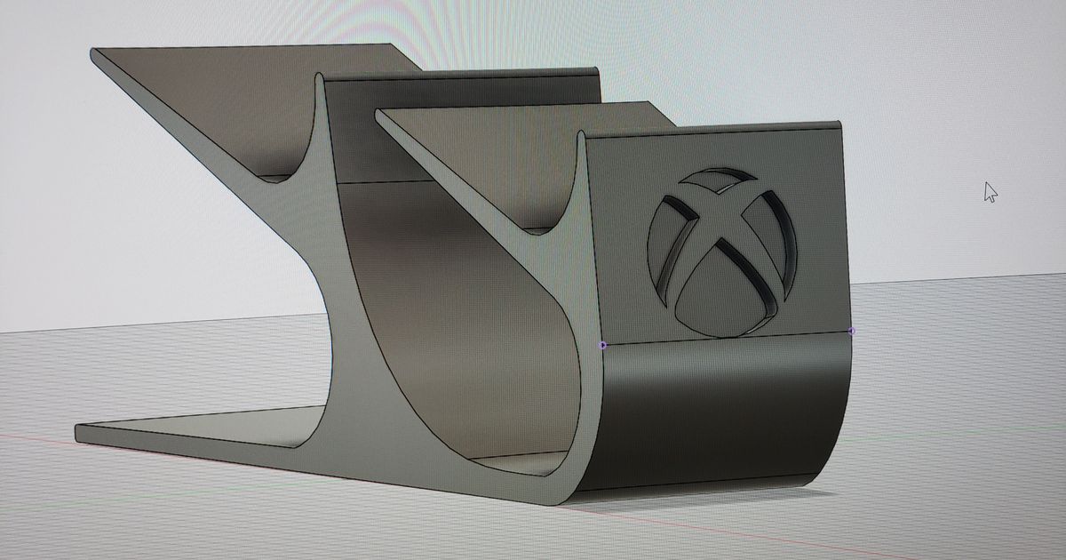 Dual Xbox Controller Stand by Cal1braFr3ak | Download free STL model ...