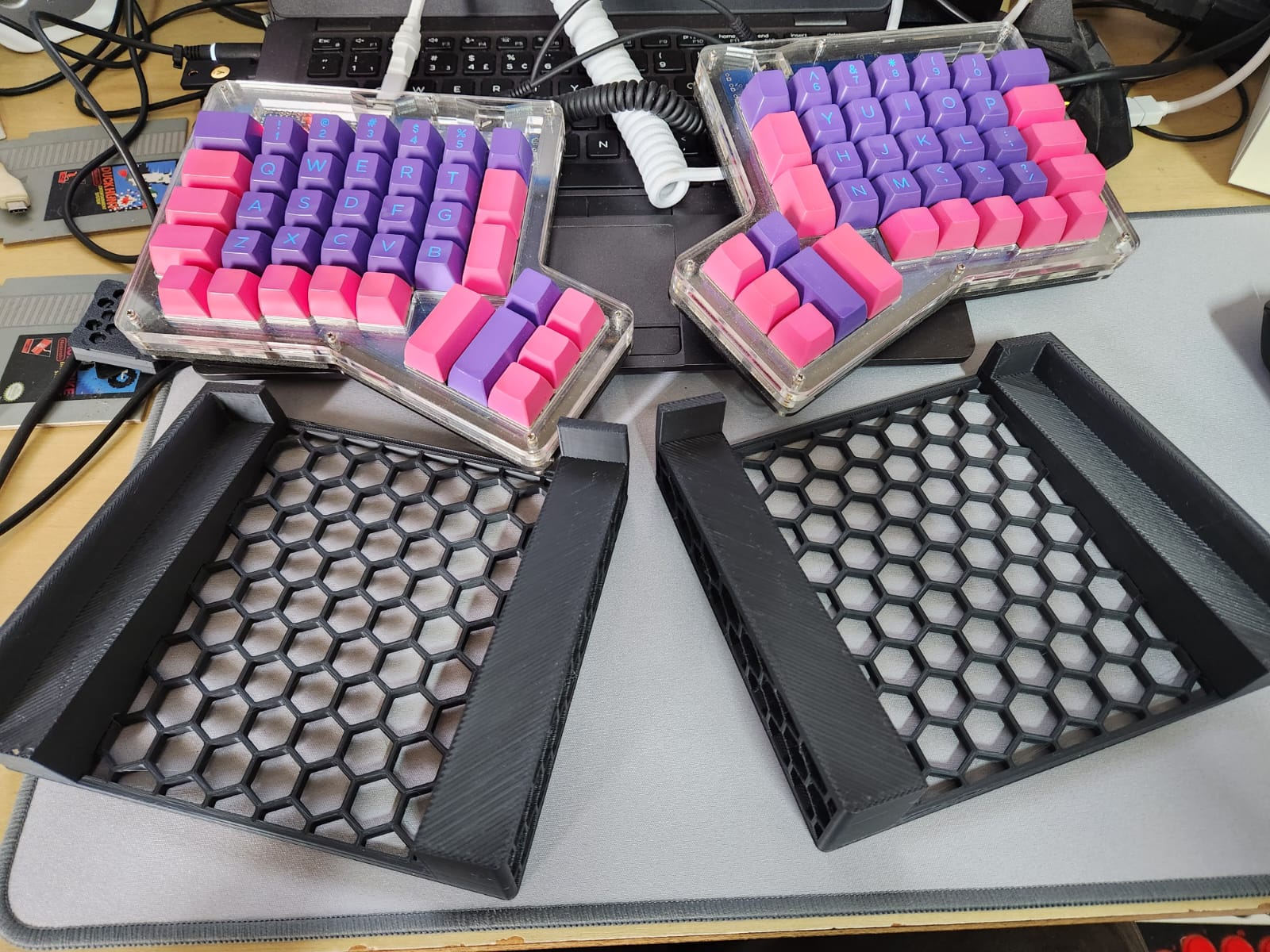 Ergodone/Ergodox - keyboard support by Leo Omi | Download free STL ...