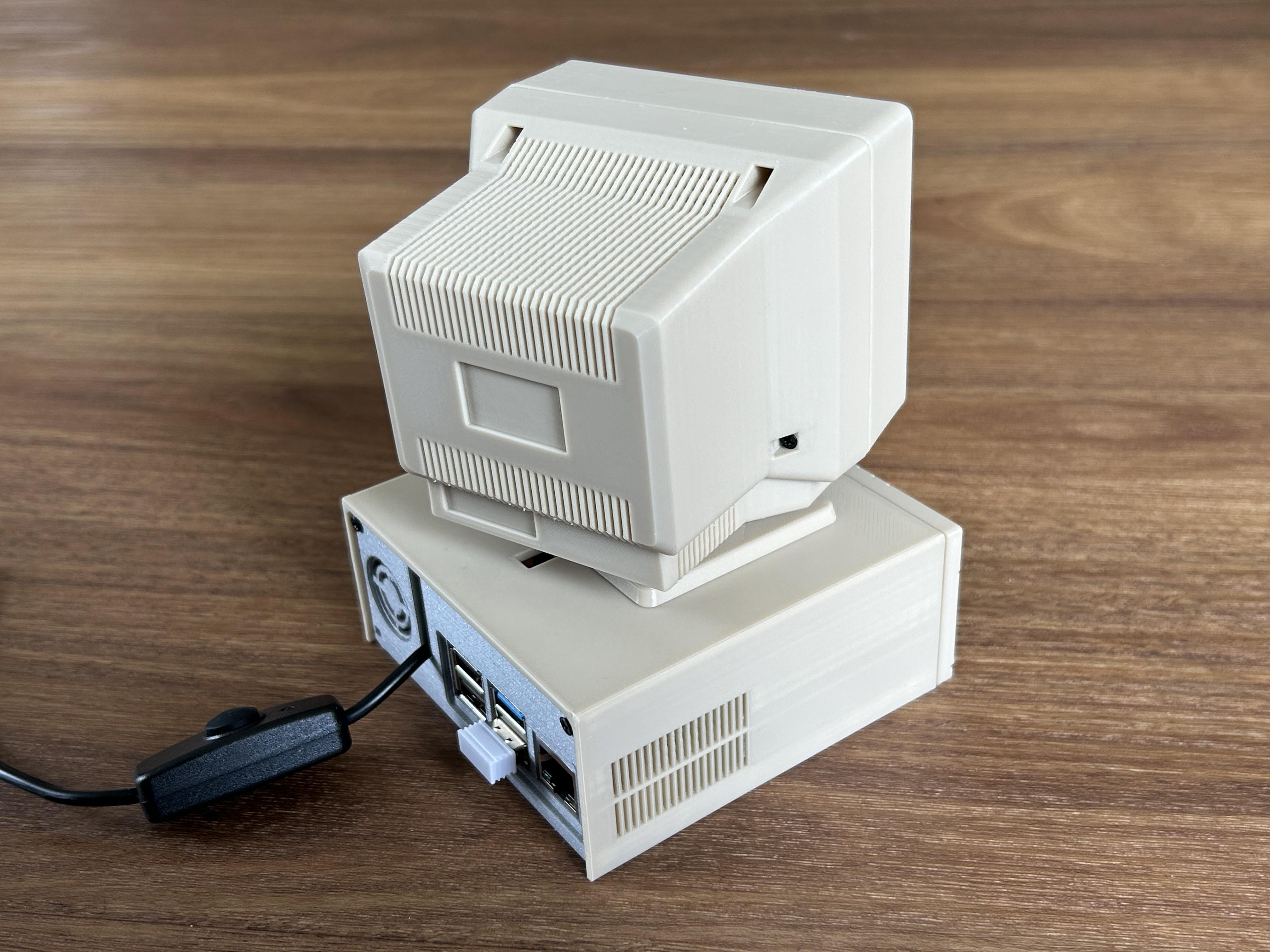Retro Desktop PC Raspberry Pi case V2 von fantasticmrdavid ...