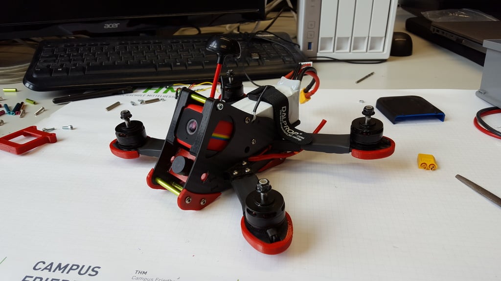 Drone - Shendrones Corgi Polaroid Cube Camera Mount by Zerschmetterling ...