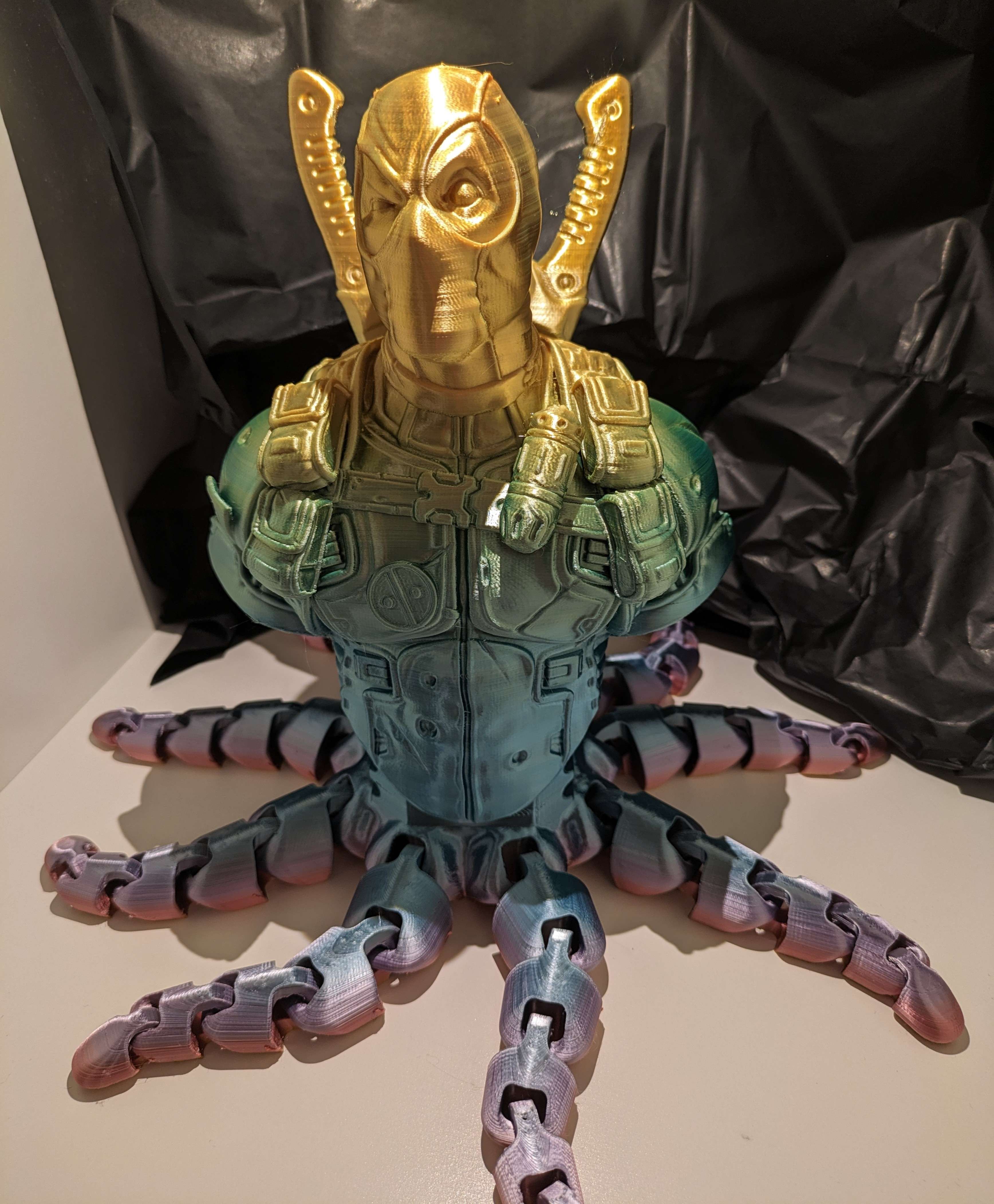 Deadpool Octopus by Vec4 | Download free STL model | Printables.com