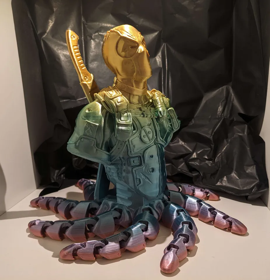 Deadpool Octopus by Vec4 | Download free STL model | Printables.com
