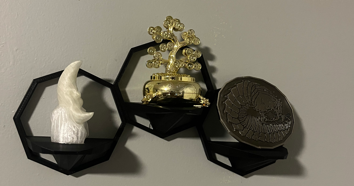 Hex display platform by Ragamuffin20 | Download free STL model ...