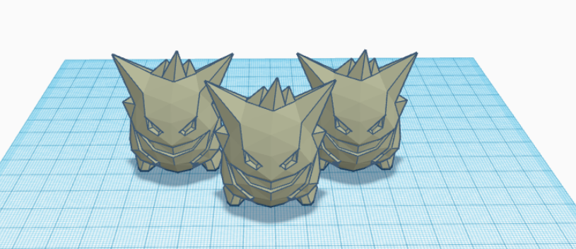 3x Stackable Gengar by YoungB | Download free STL model | Printables.com