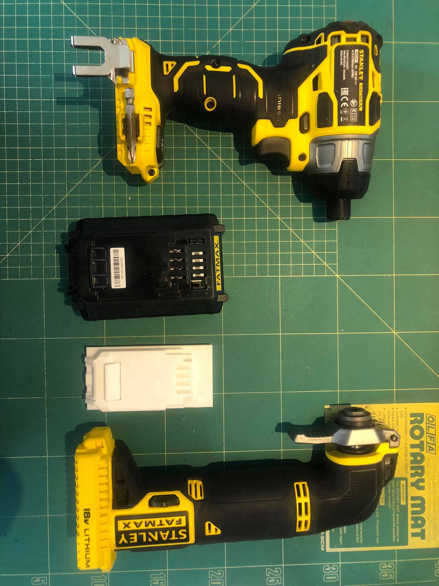 Stanley FatMax Battery Mockup by Filipe Santos | Download free STL ...