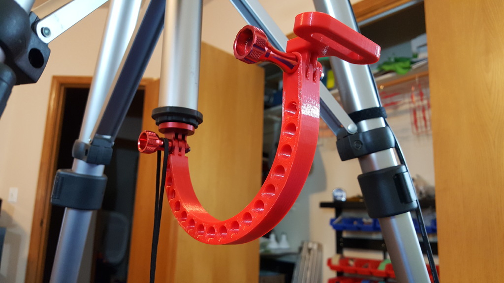 Half circle GoPro arm by MakerFunLab | Download free STL model ...