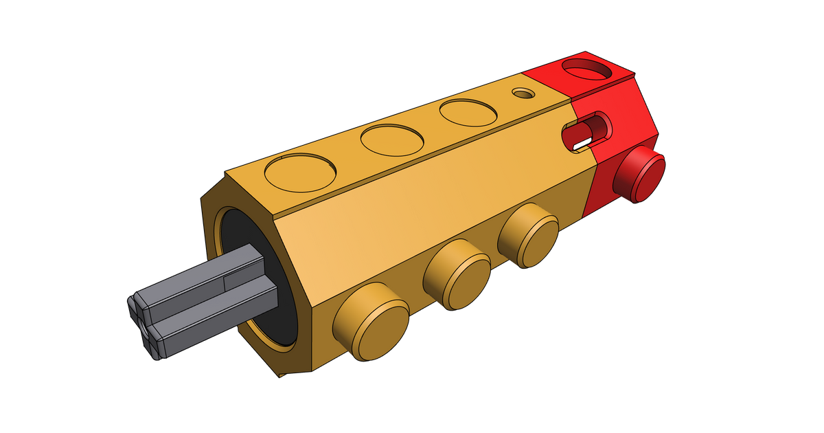 Block shell for N20 Moter by Louis Chuang | Download free STL model ...