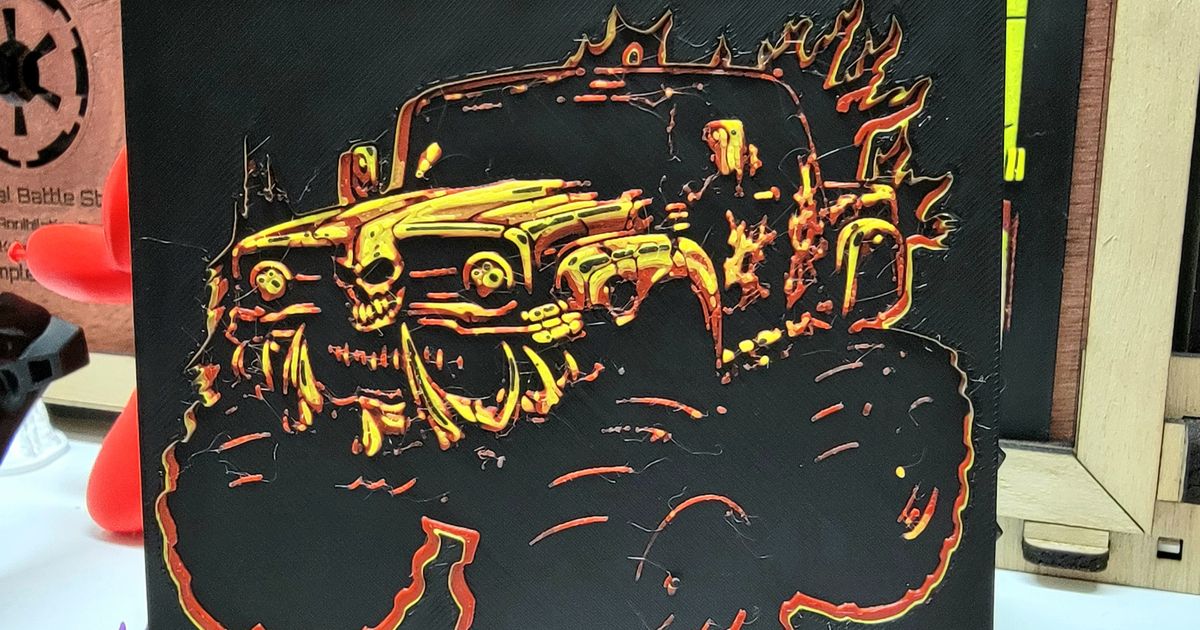 "Phoenix" Monster Truck for my Grandson by Lollipop Woodworks ...