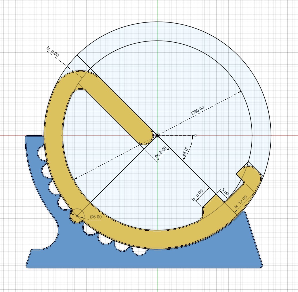Yet another adjustable mobile stand by fns720 | Download free STL model ...