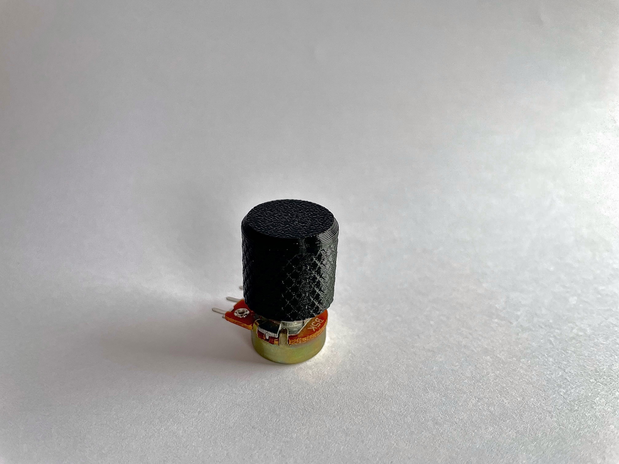 Guitar Knob 6mm Press Fit by SamDe | Download free STL model ...