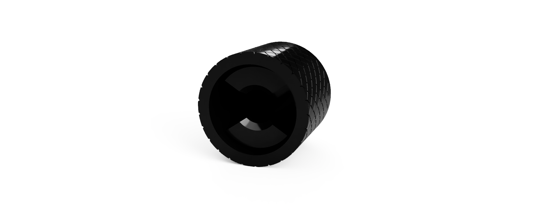 Guitar Knob 6mm Press Fit by SamDe | Download free STL model ...