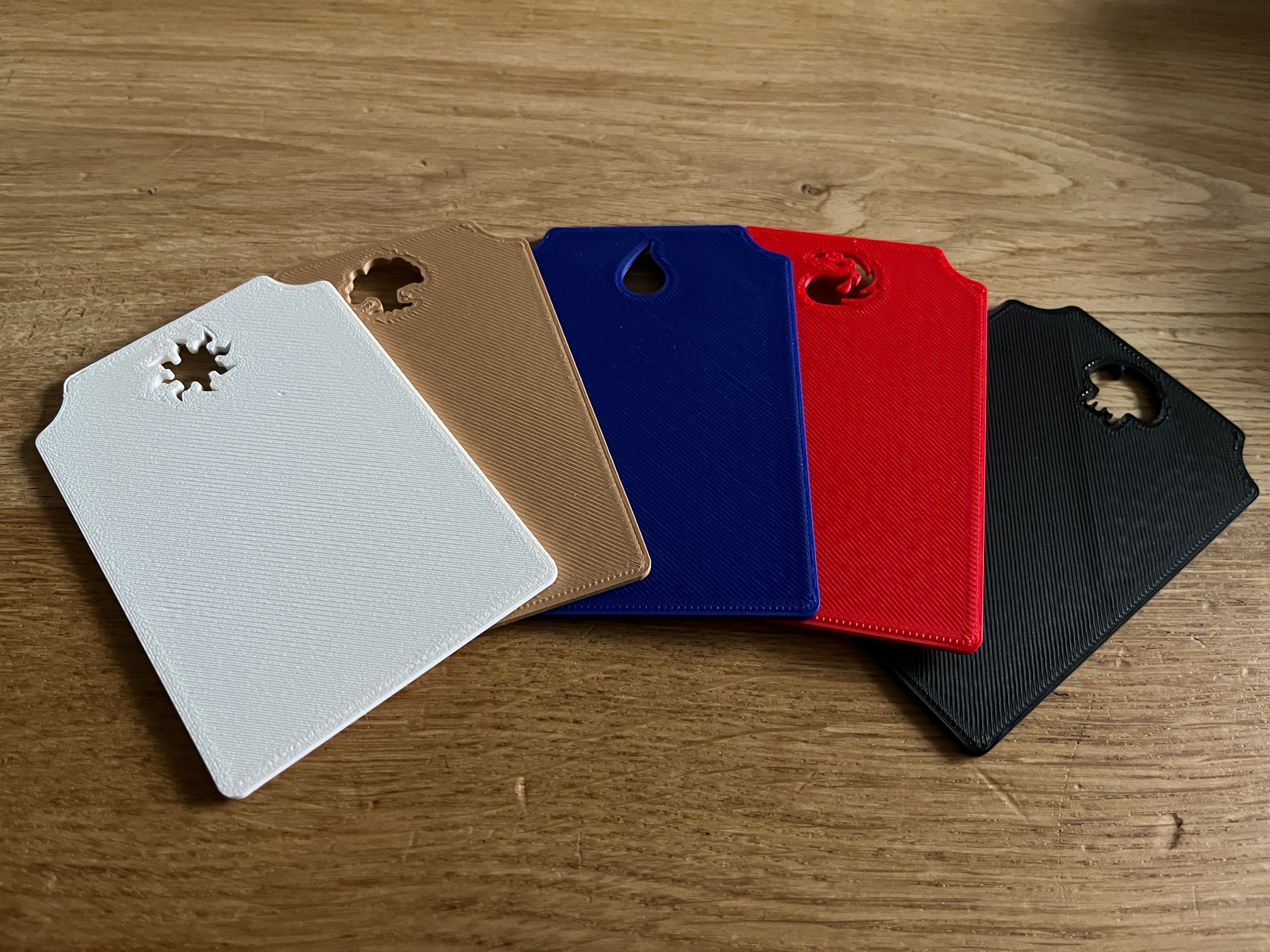 MTG Card Divider w mana symbols by Foxhill | Download free STL model ...