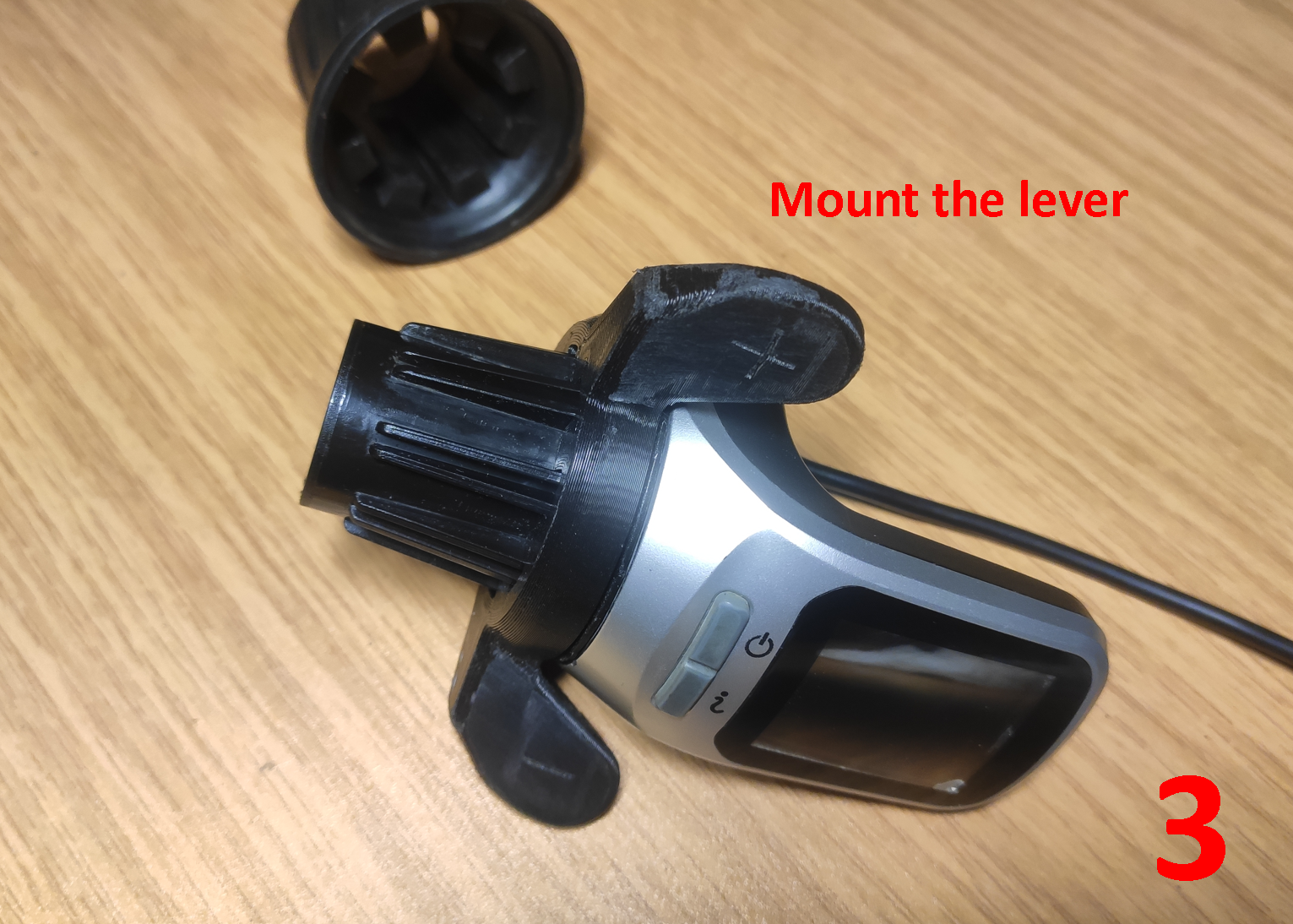 Operating lever for XH18 Display by tr8 | Download free STL model ...