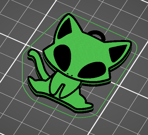 Keychain UFO keyring by pantevi _ | Download free STL model ...