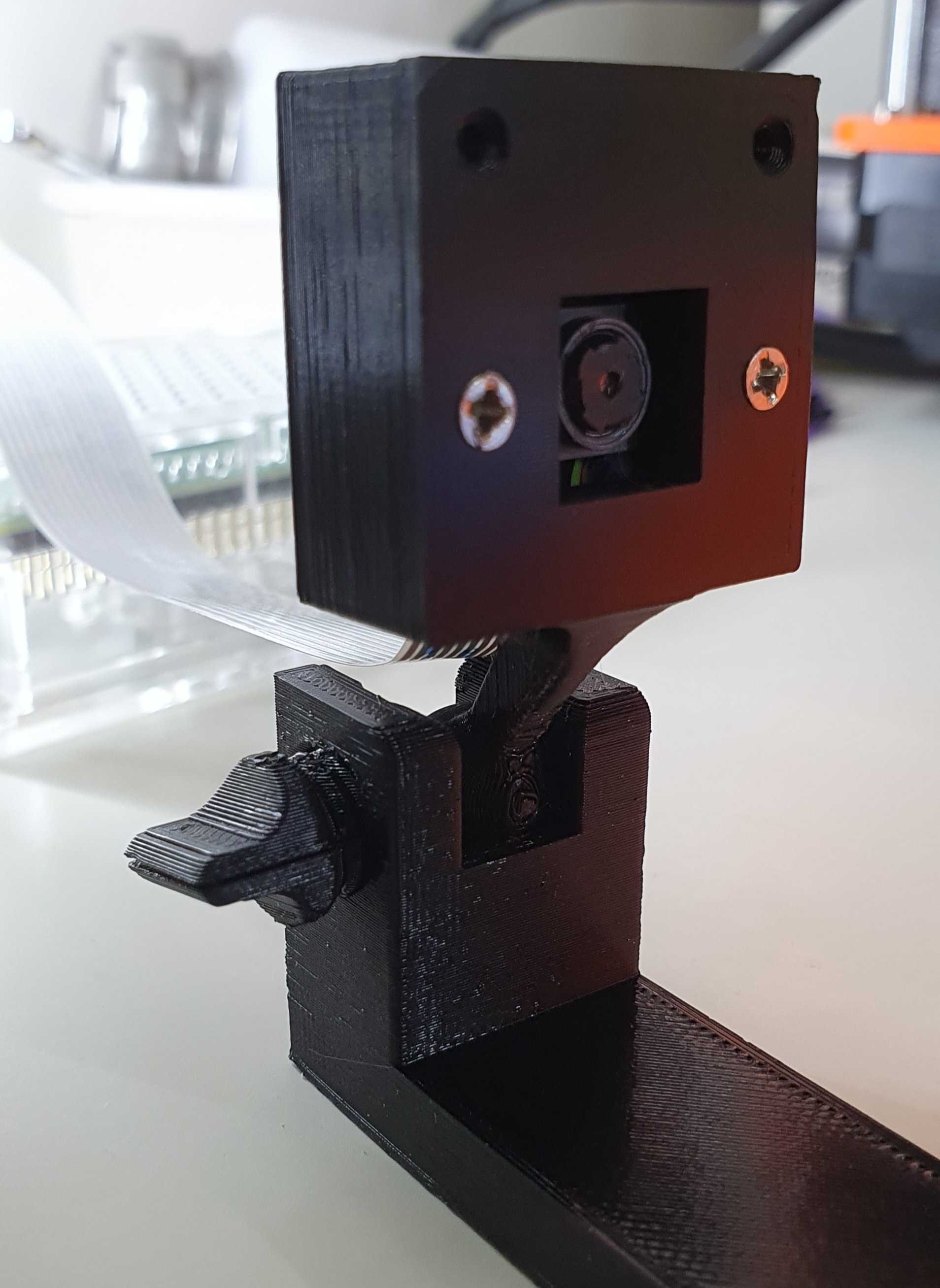 Raspberry Camera case and arm for Prusa MK3 bed by reivax | Download ...