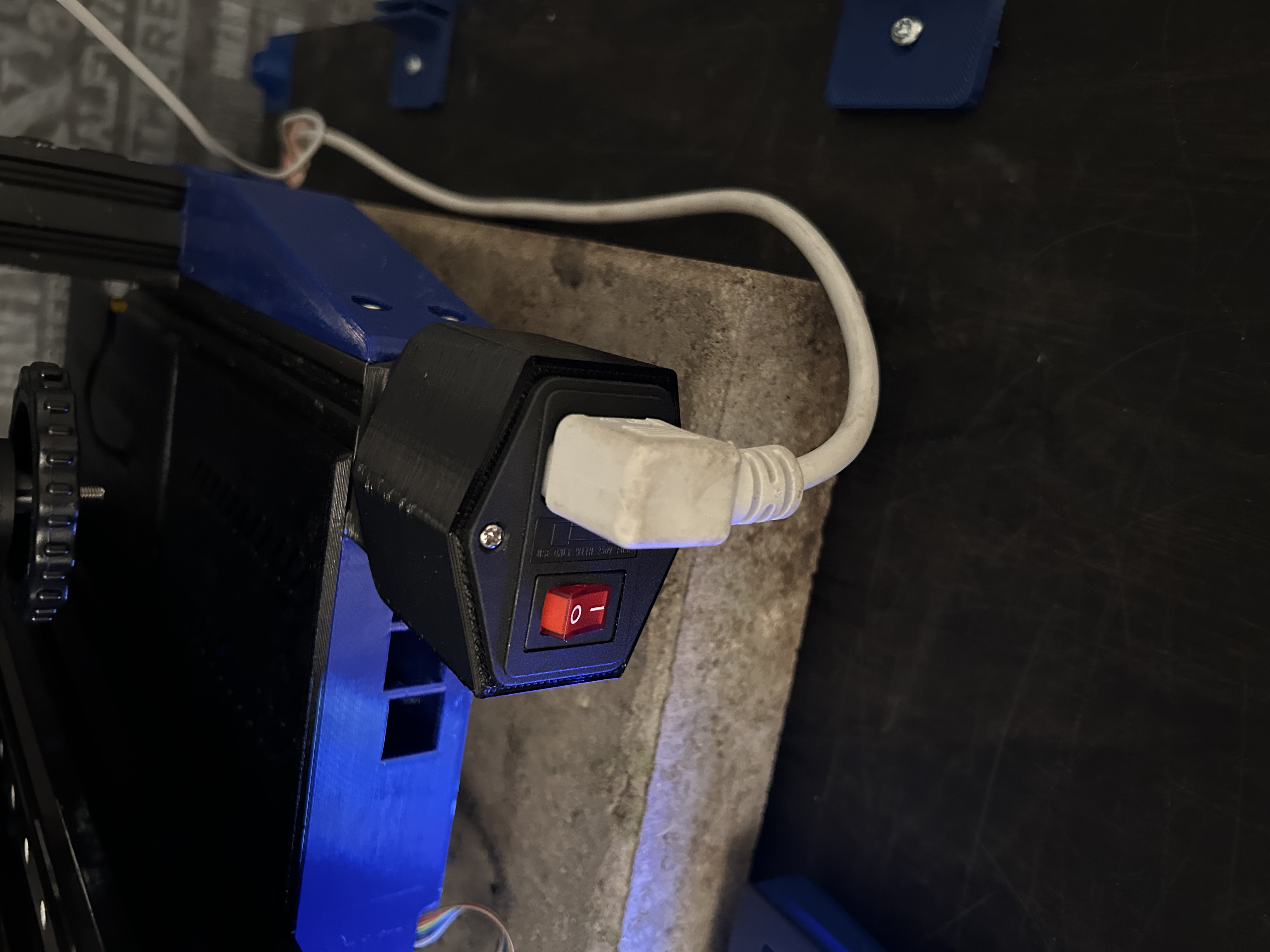 Ender3 Power Switch Frame by Mika - TXA3D | Download free STL model ...