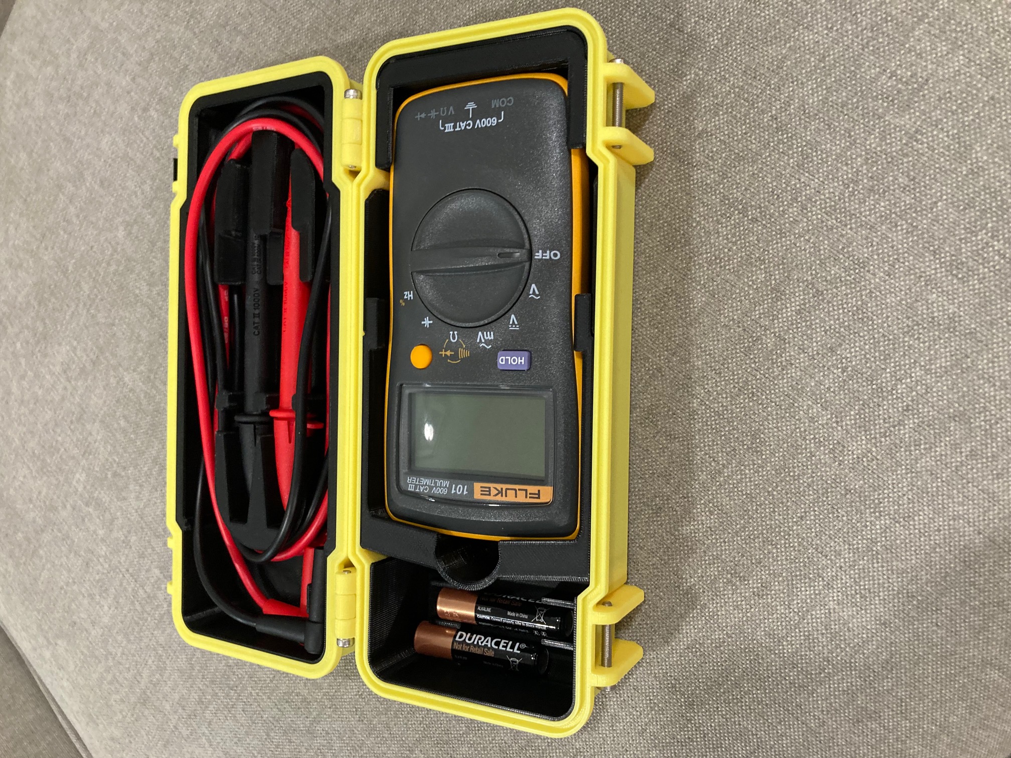 insert for Fluke 101 by MikeVB | Download free STL model | Printables.com