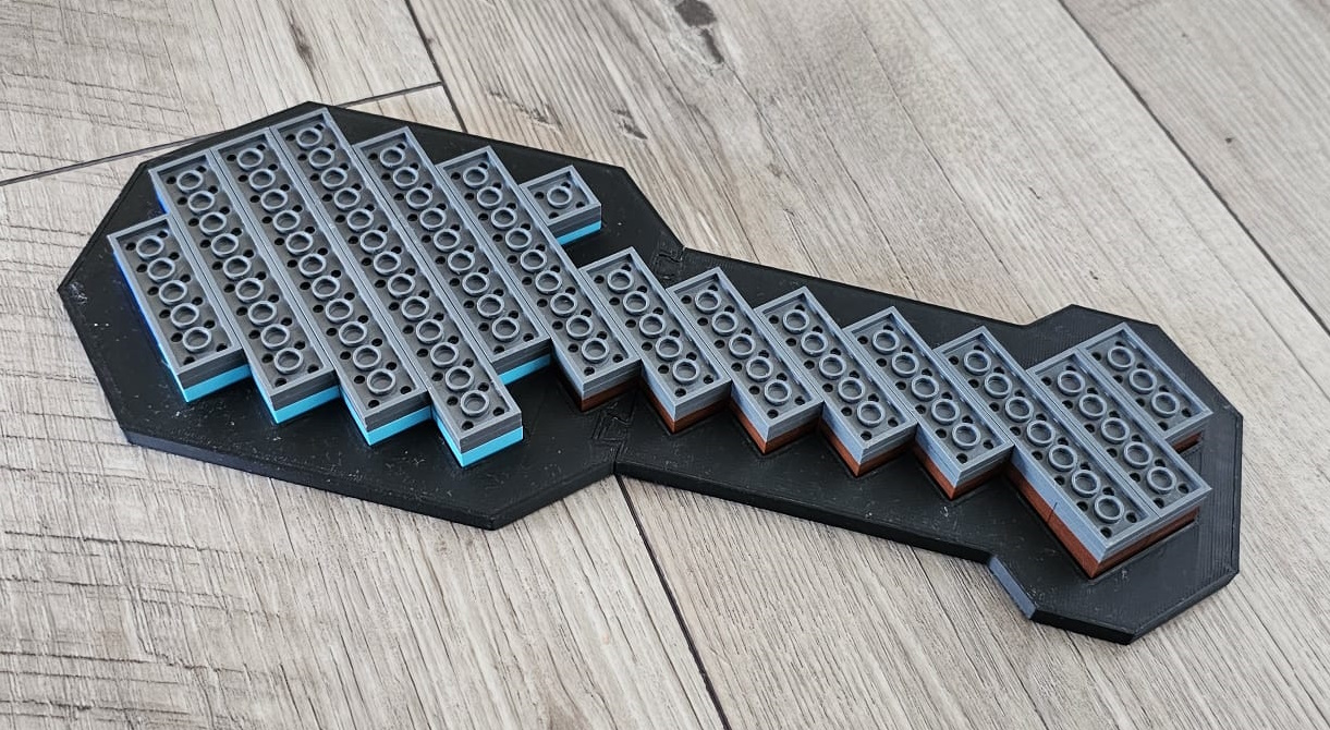 LEGO Minecraft shovel construction template by Dawid Ptaszyk | Download ...