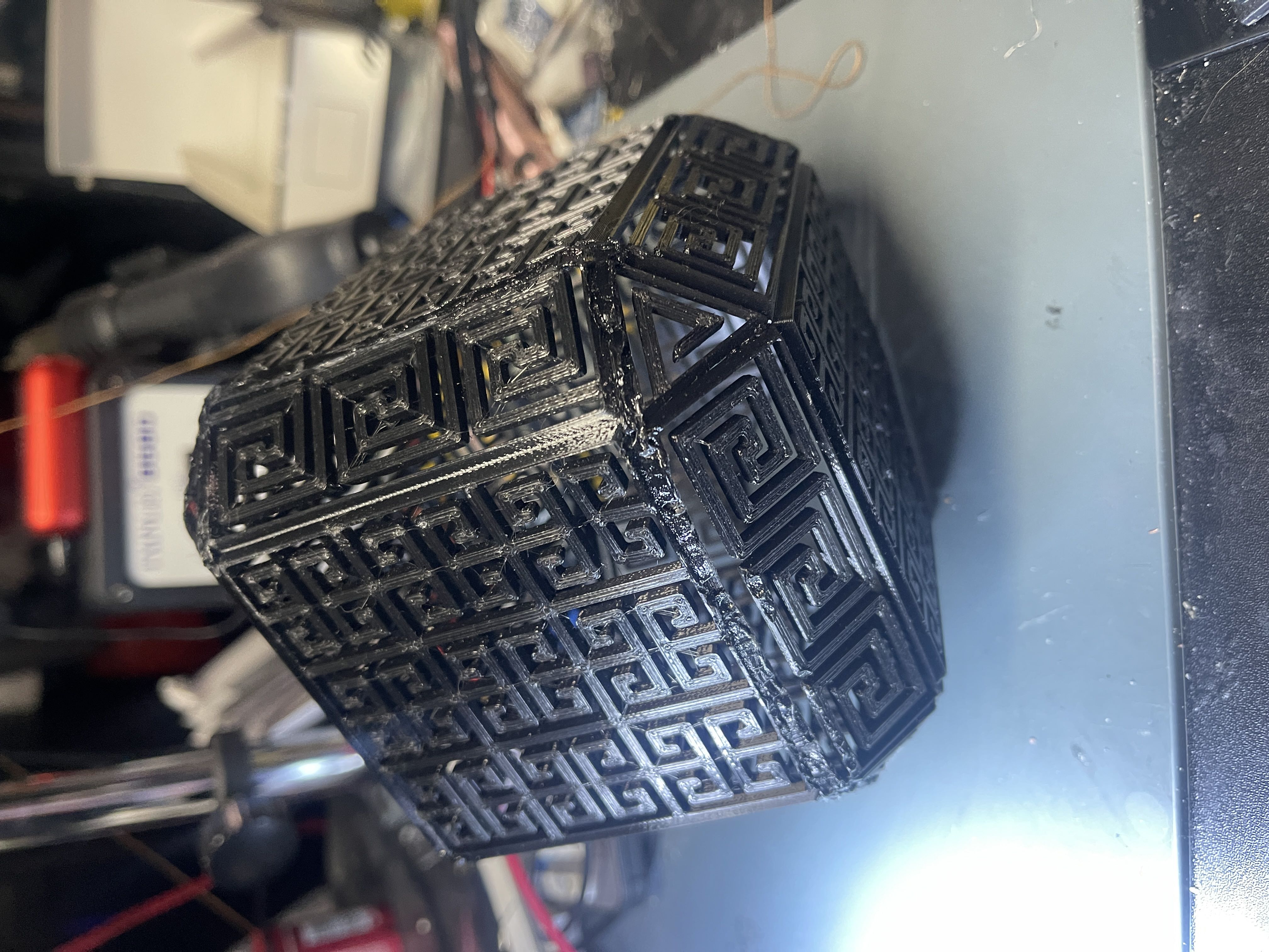 Greek Meander Lamp fit for Mk.4 by Max A | Download free STL model ...