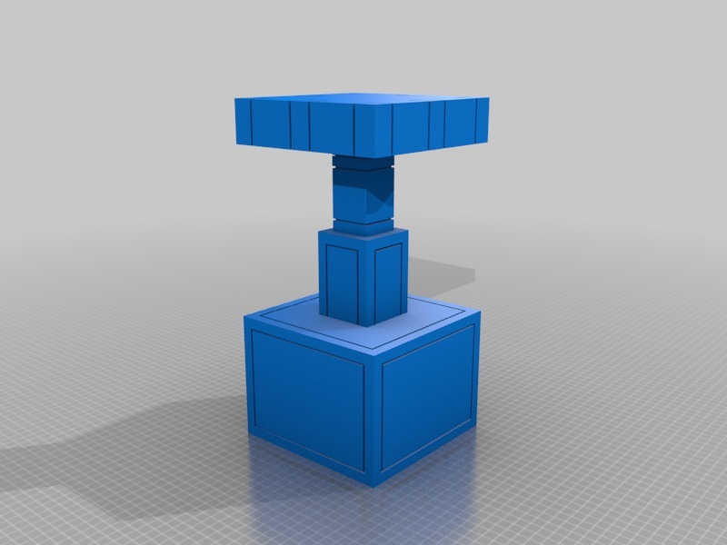 Functional Minecraft Piston by CJJC | Download free STL model ...