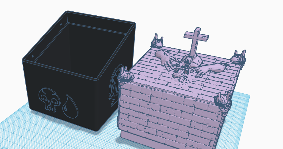 MTG Zombie Deck Box by Jose Antonio Montes | Download free STL model ...