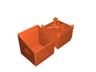 MTG Zombie Deck Box by Jose Antonio Montes | Download free STL model ...