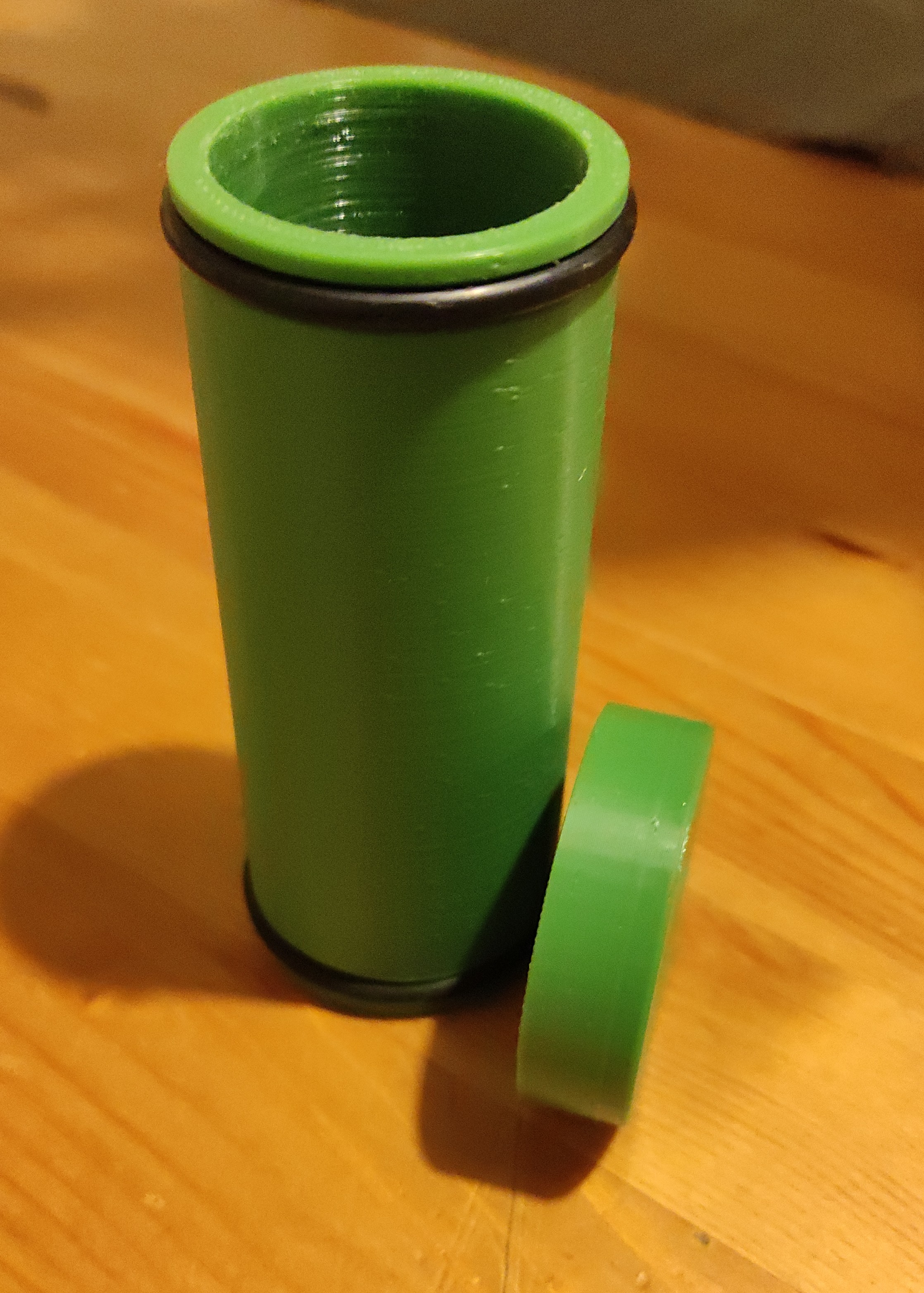 Parametric tube with O-ring sealed lids by kulalua88 | Download free ...