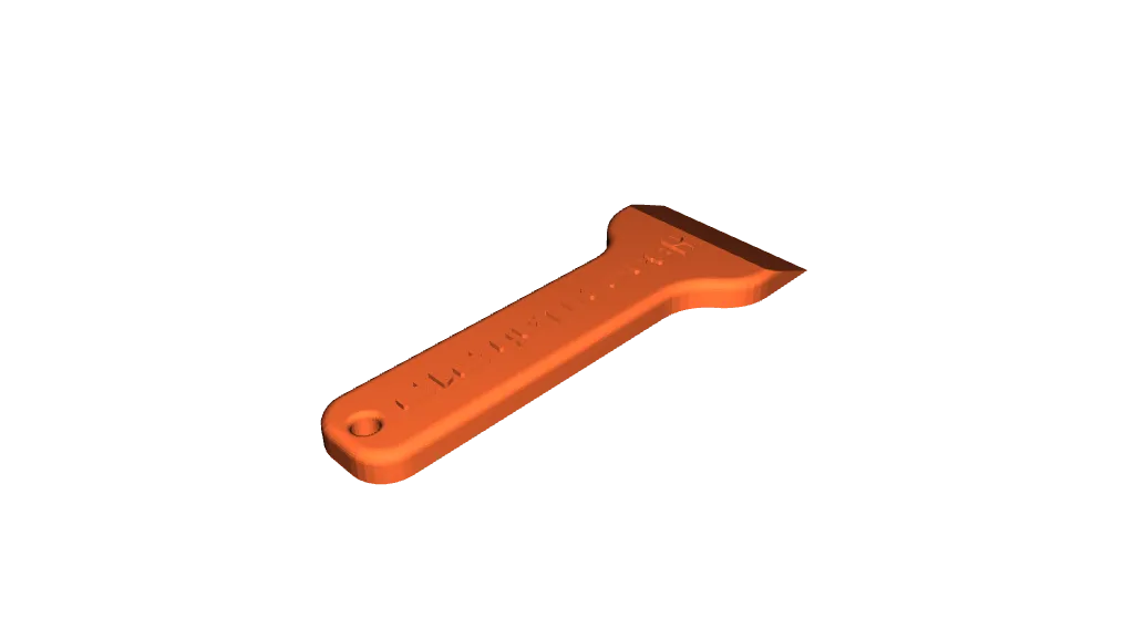 Bambu Lab P1P Bed Scraper by Jonatan Lepík | Download free STL model ...