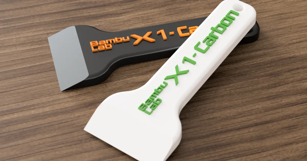 [NEW] Bambu Lab Bed Scraper X1 Carbon by Jonatan Lepík | Download free ...