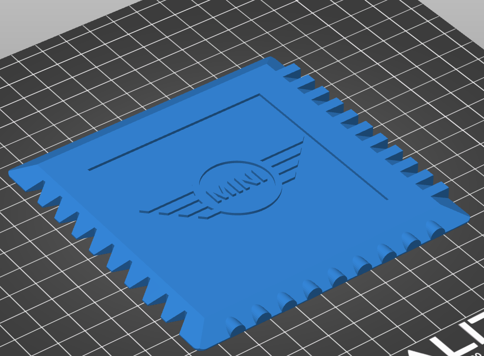 Ice Scraper Mini Cooper by George79 | Download free STL model ...