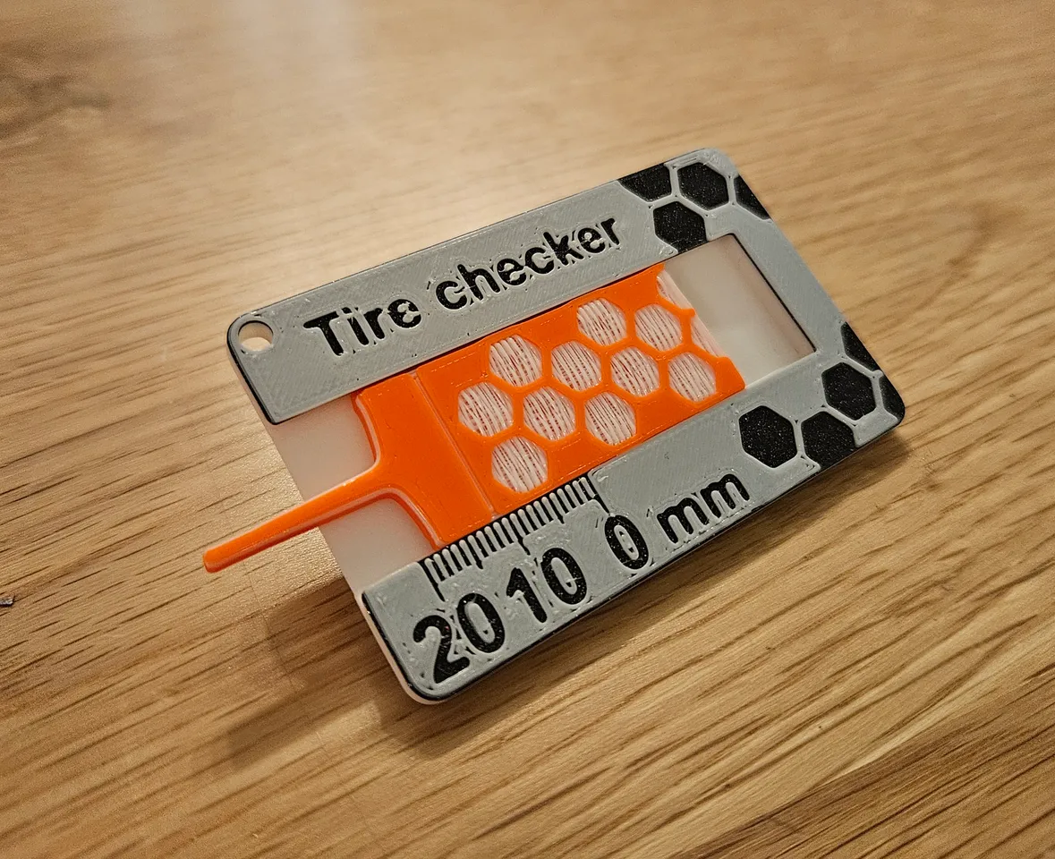Tire Checker by Djodjoke | Download free STL model | Printables.com