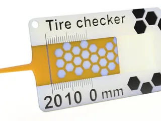 Tire Checker by Djodjoke | Download free STL model | Printables.com