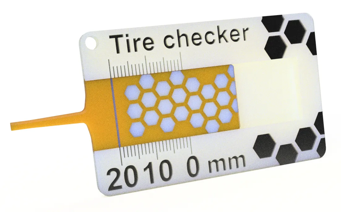 Tire Checker by Djodjoke | Download free STL model | Printables.com