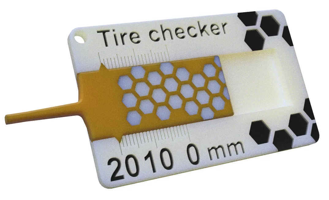 Tire Checker by Djodjoke | Download free STL model | Printables.com