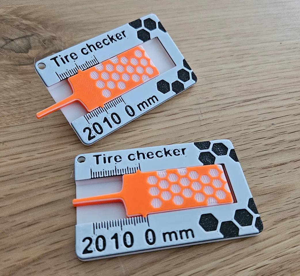 Tire Checker by Djodjoke | Download free STL model | Printables.com