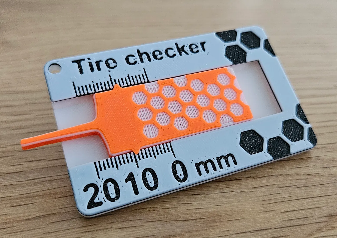 Tire Checker by Djodjoke | Download free STL model | Printables.com