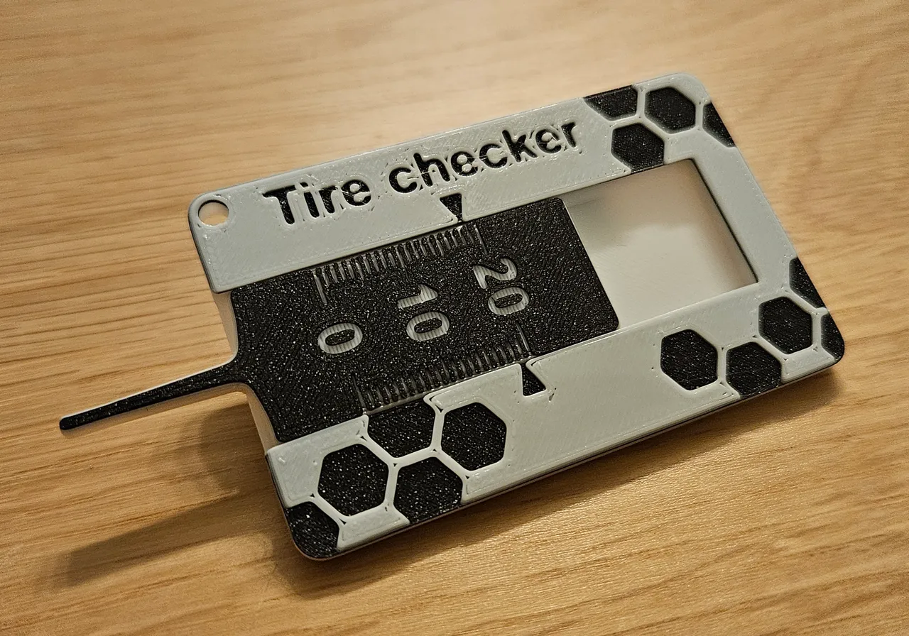 Tire Checker by Djodjoke | Download free STL model | Printables.com