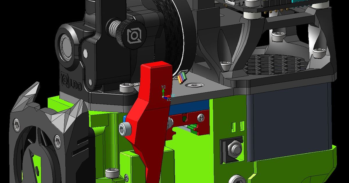 RatRig Toolhead V1 Beta2 Filament Cutter by billyd | Download free STL ...