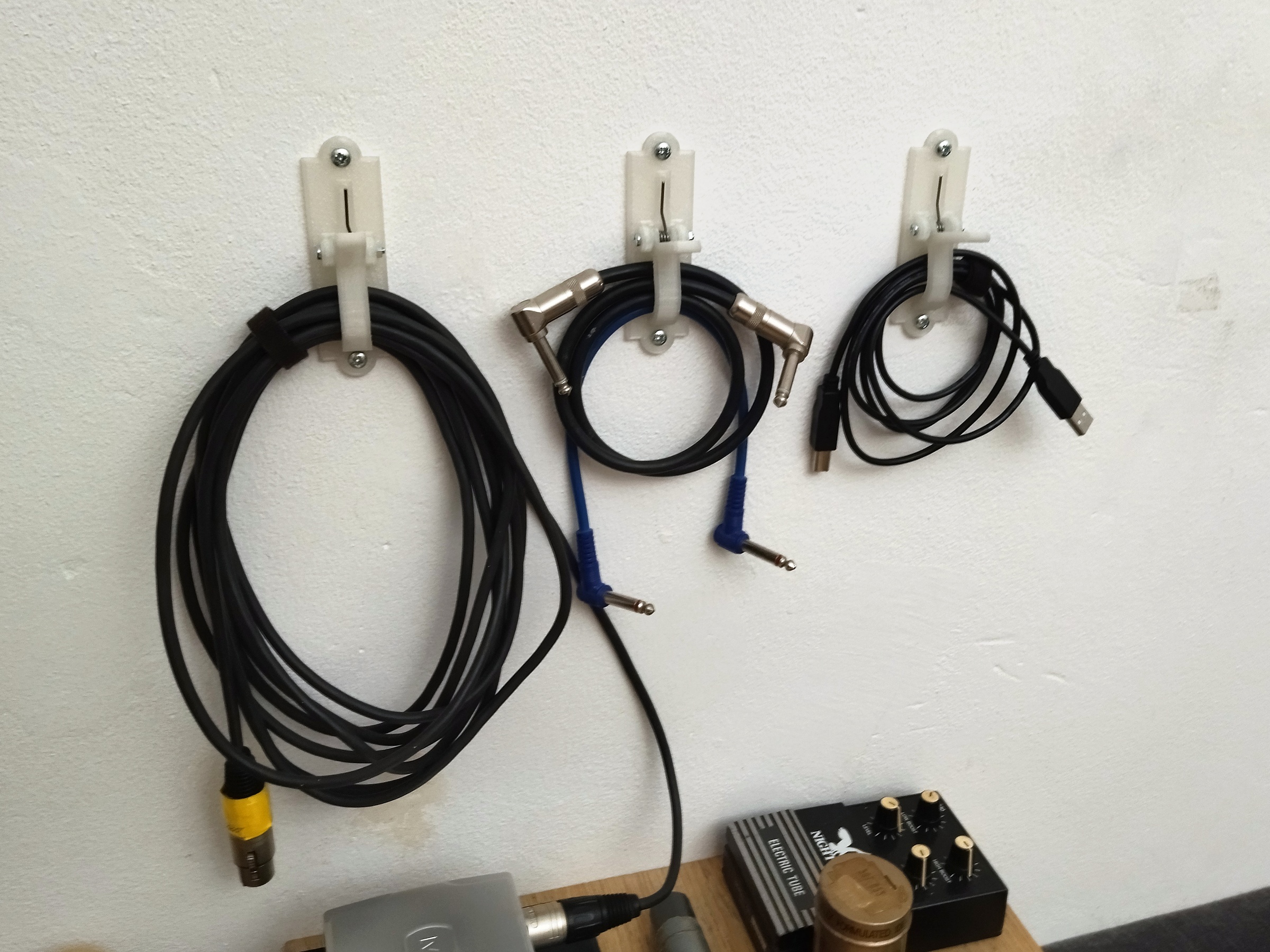 Spring Loaded Wall Hook by JWcph | Download free STL model | Printables.com