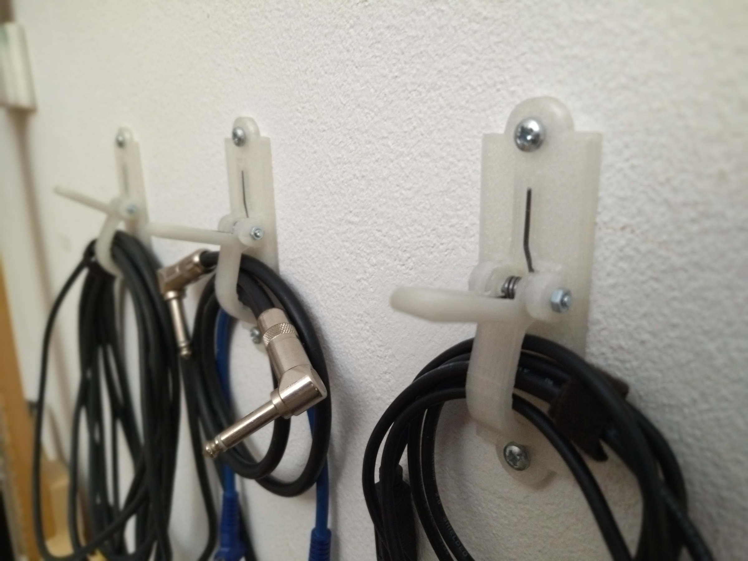 Spring Loaded Wall Hook by JWcph | Download free STL model | Printables.com