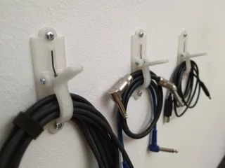Spring-loaded hook for wall mount. by cmos | Download free STL model ...