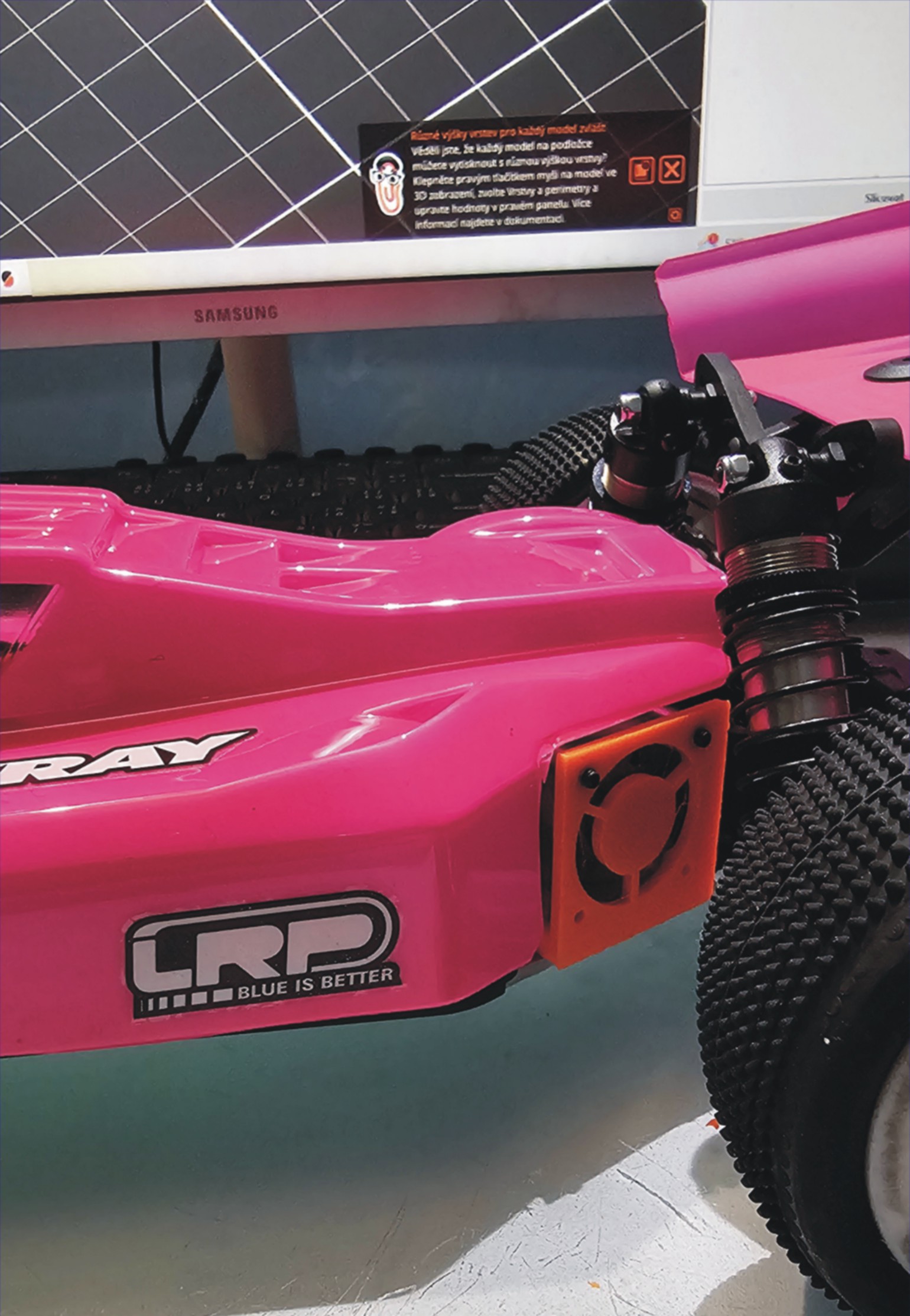 fan holder Xray xb2 por Miloš | Descargar modelo STL gratuito ...