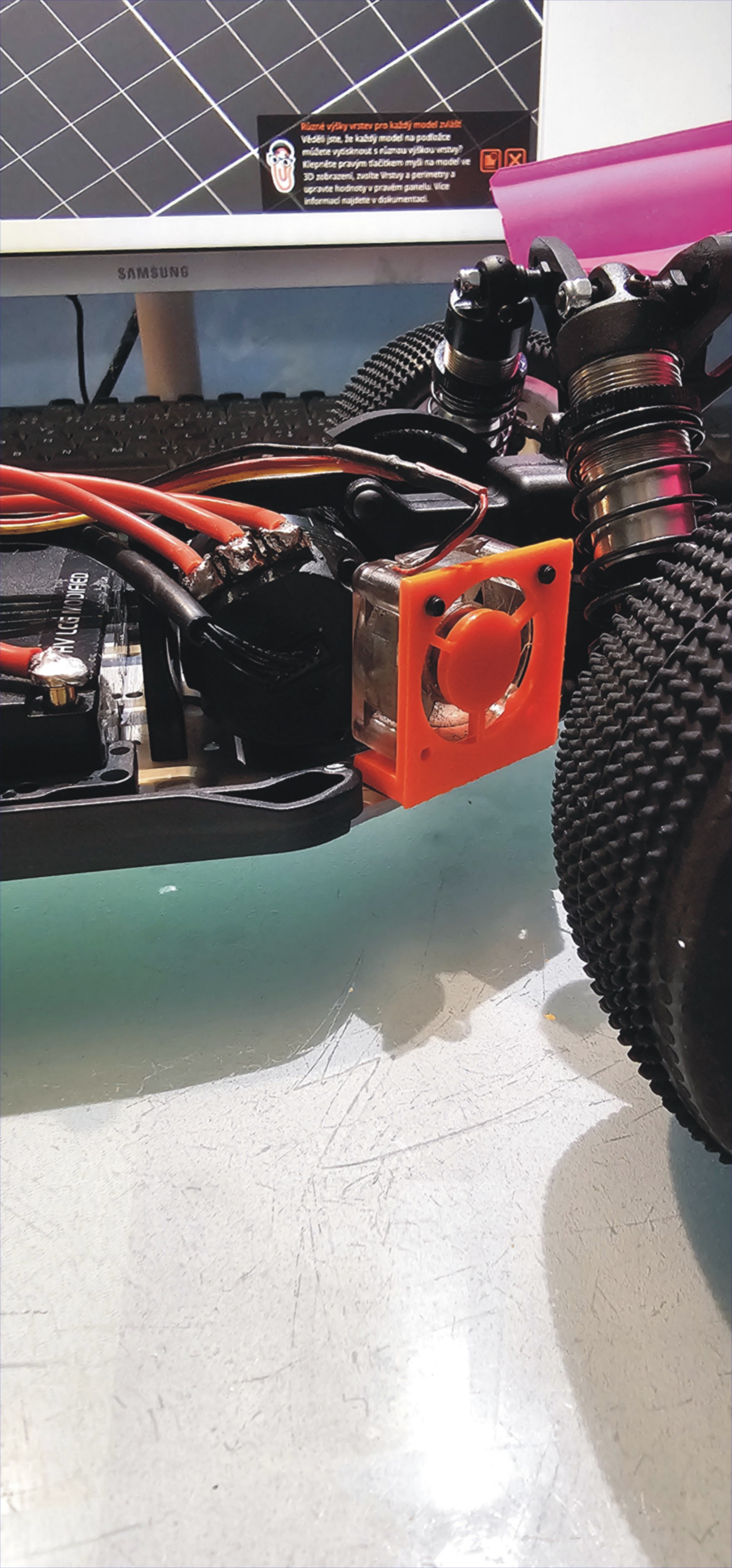 fan holder Xray xb2 por Miloš | Descargar modelo STL gratuito ...