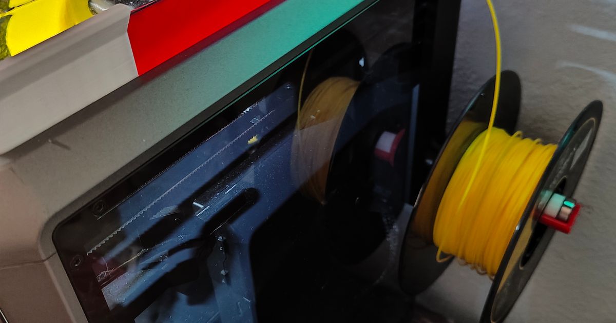 Creality K1 Side Spool Holder by Peter Mastren | Download free STL ...