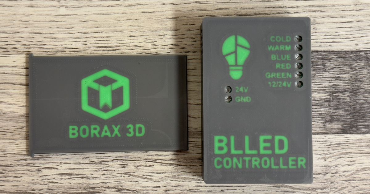 BAMBU LAB - BLLED CONTROLLER AND POWER TAP CASE by Borax3D | Download ...