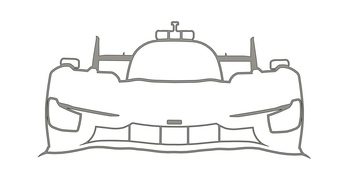 Ferrari Hypercar wall art by MMC-Design | Download free STL model ...