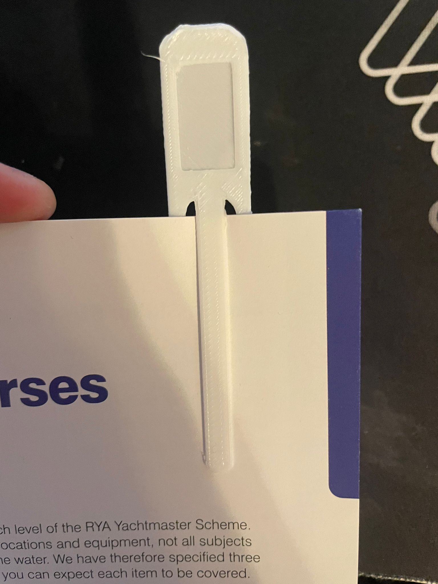 Bookmark with Label by Anton | Download free STL model | Printables.com