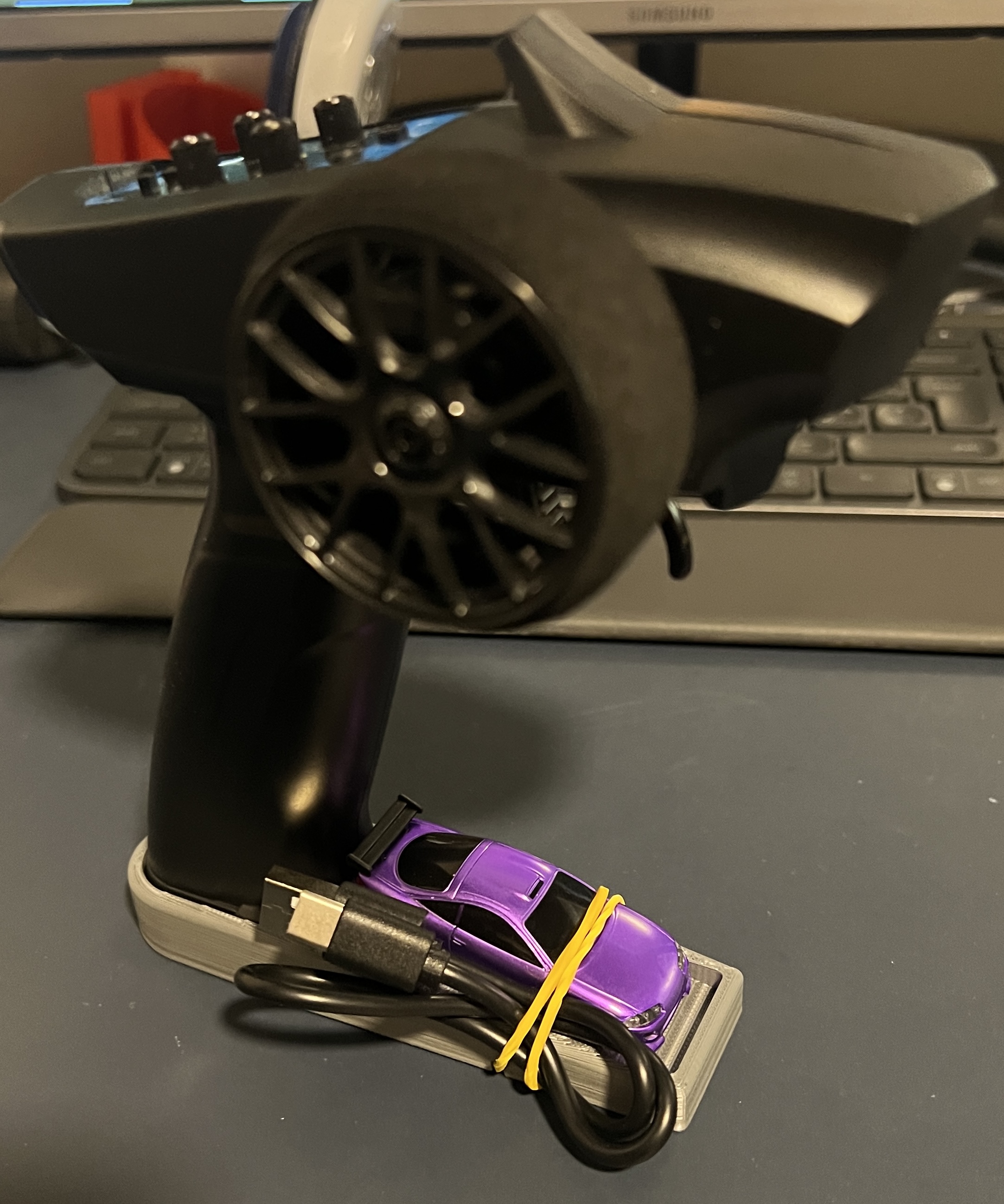 Turbo racing controller base (No glue needed) by JAB | Download free ...