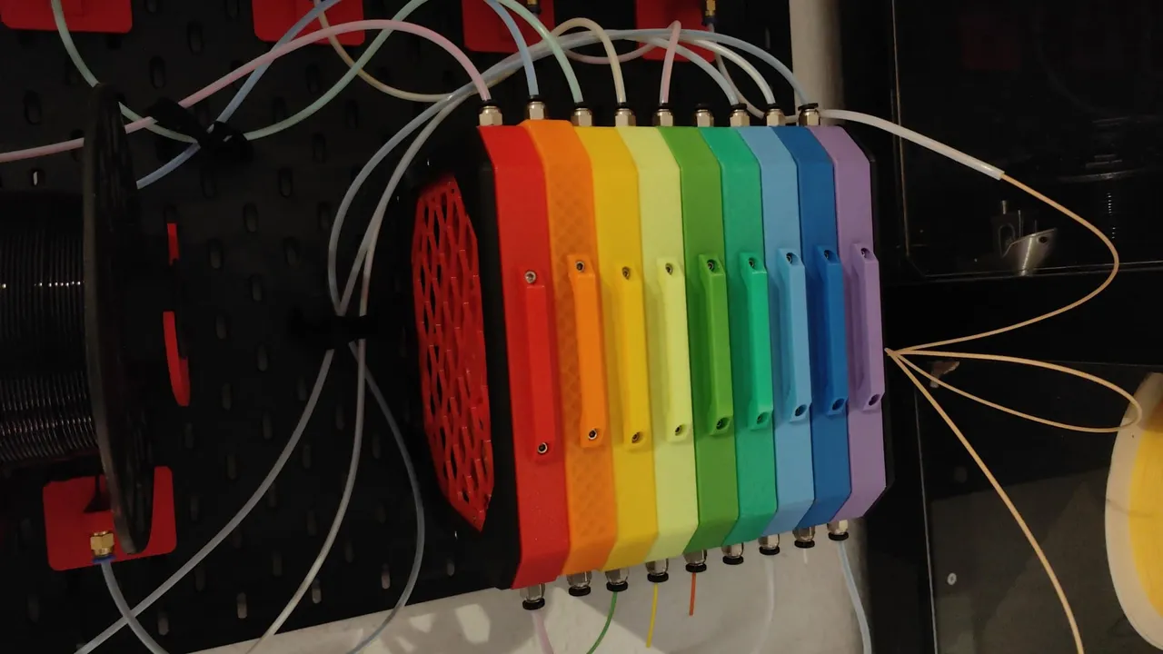 Pika Buffer 9 cart Ikea Skadis mounting bracket by Peisi | Download ...